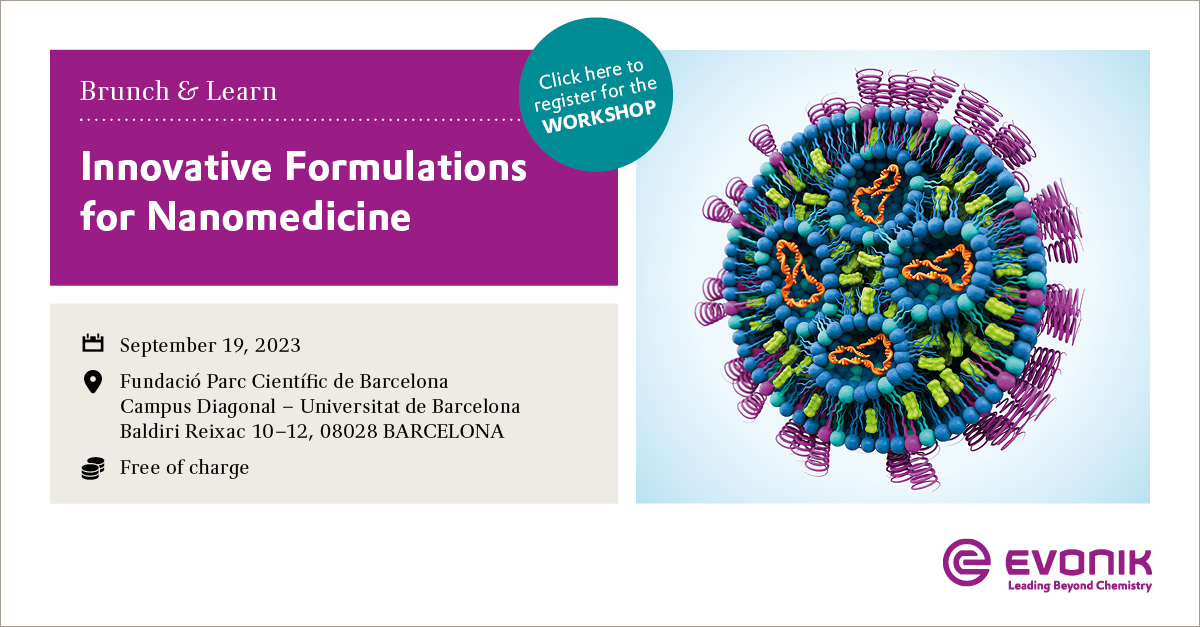 Workshop: Brunch & Learn Innovative Formulations for Nanomedicine ...